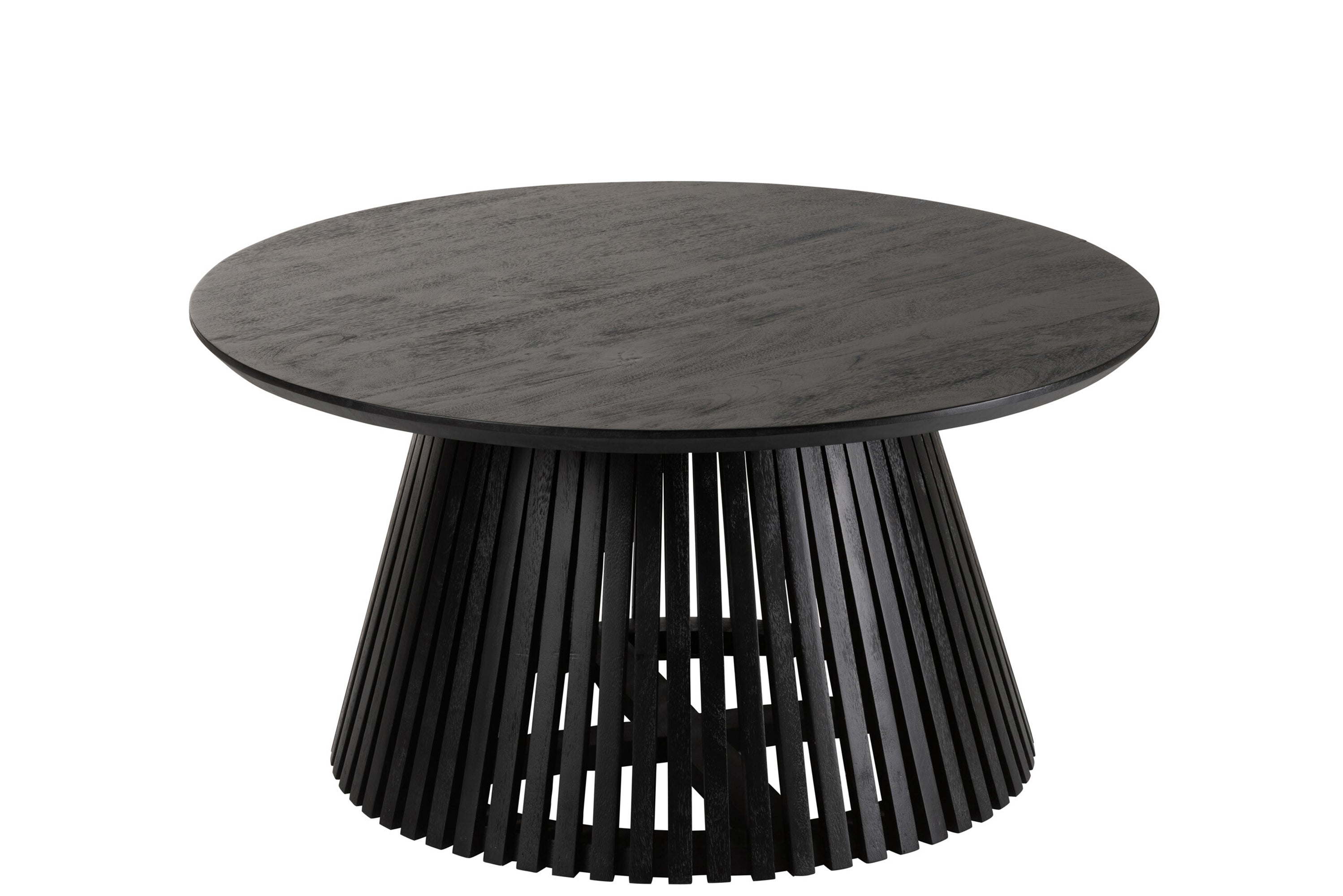 Medinis juodas kavos staliukas Vincentas – Decosin Home