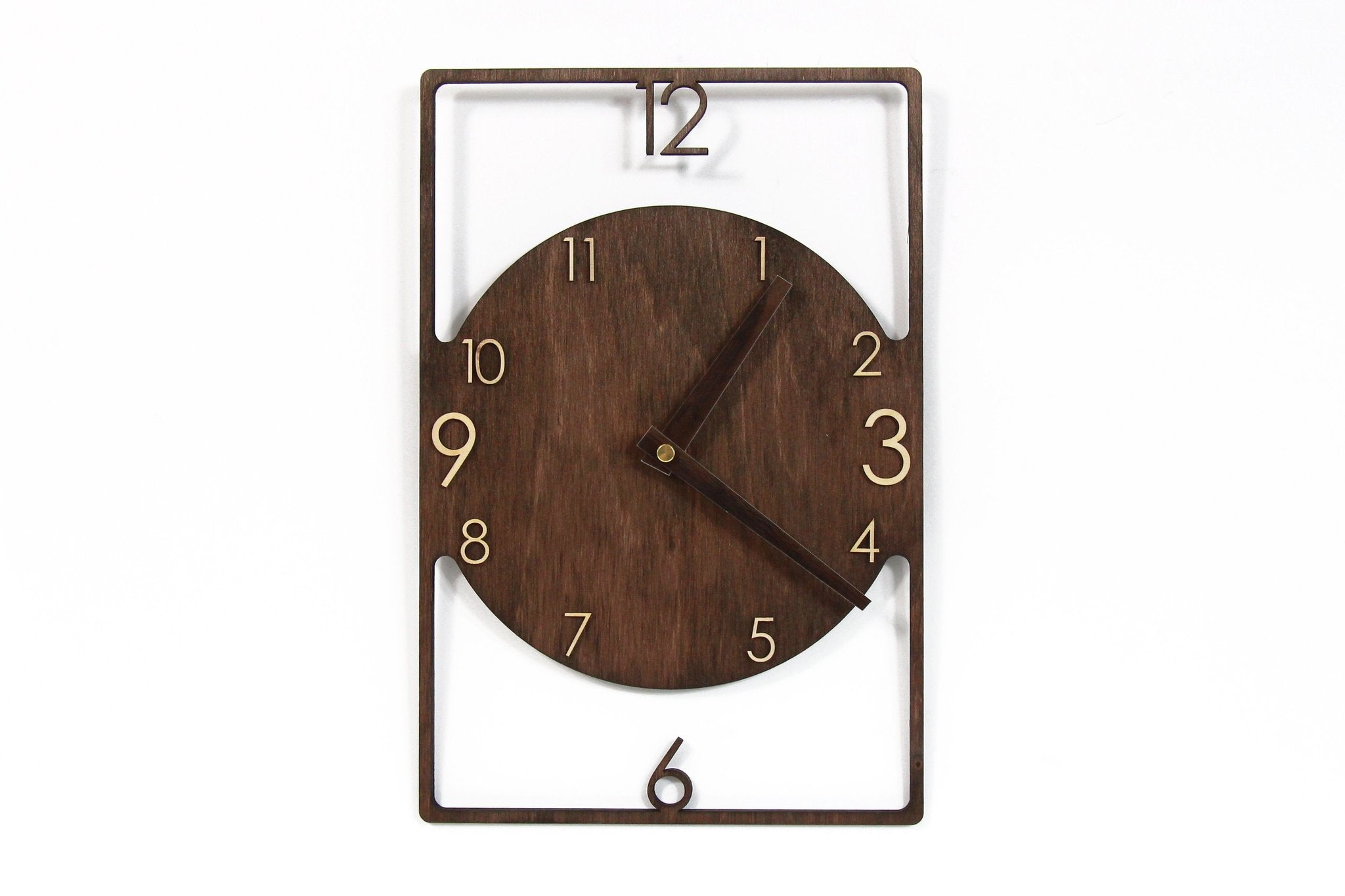 Medinis sieninis laikrodis – Decosin Home